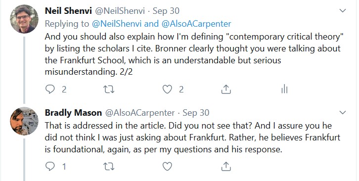 Dr. Bronner Responds – Neil Shenvi – Apologetics