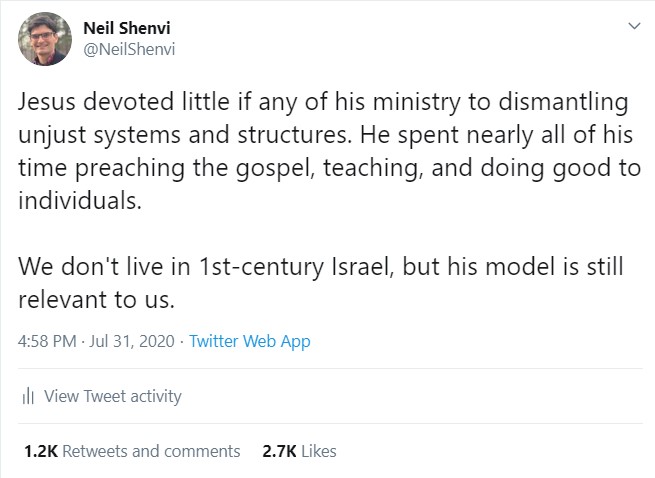 Tweeting about Jesus and Justice – Neil Shenvi – Apologetics